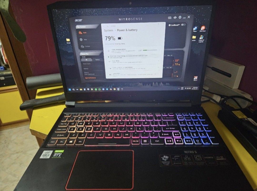 (NEGOTIABLE) Acer Nitro 5 RTX 2060 144Hz 16GB Gaming Laptop, Computers ...
