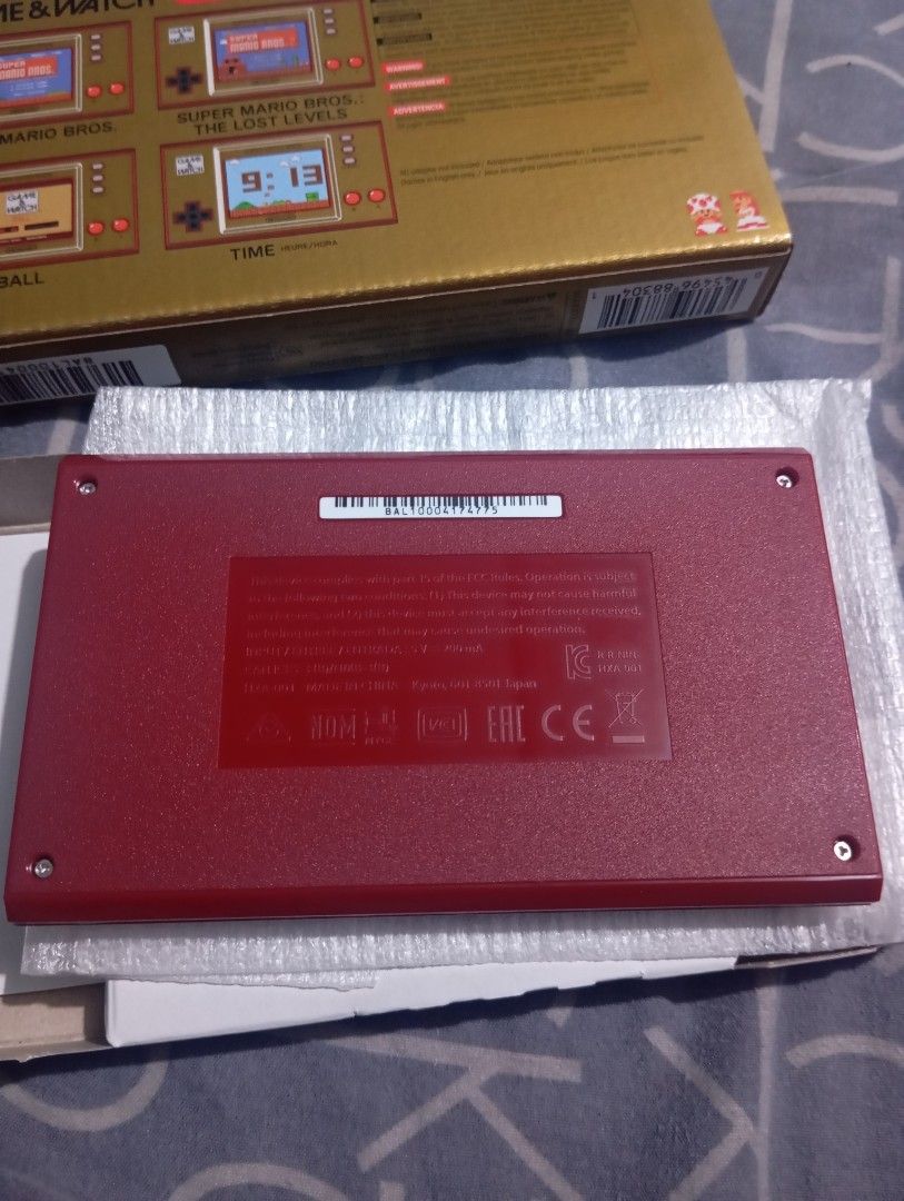 Nintendo Game & Watch Super Mario Bros. Color Screen, Video Gaming ...