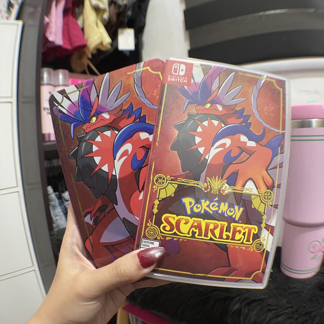 Nintendo Switch Pokemon Scarlet, Video Gaming, Video Games, PlayStation ...