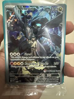 Ascending Heroes N's Zekrom Basic Pokemon Card, Hobbies & Toys, Toys ...