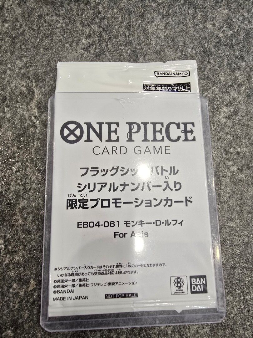 Serial Monkey D. Luffy EB04-061 One Piece Card Game, Hobbies & Toys ...