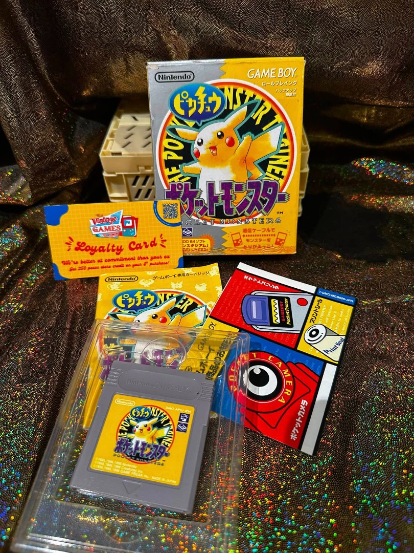 Pokémon Yellow JPN, Video Gaming, Video Games, Nintendo on Carousell