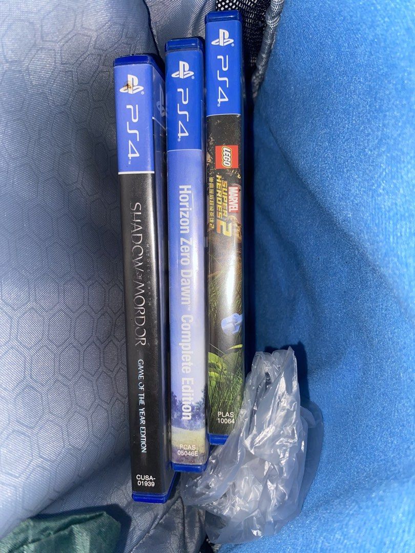 PS4 Games Horizon Zero Dawn Complete, Lego Marvel 2 and Shadow of ...