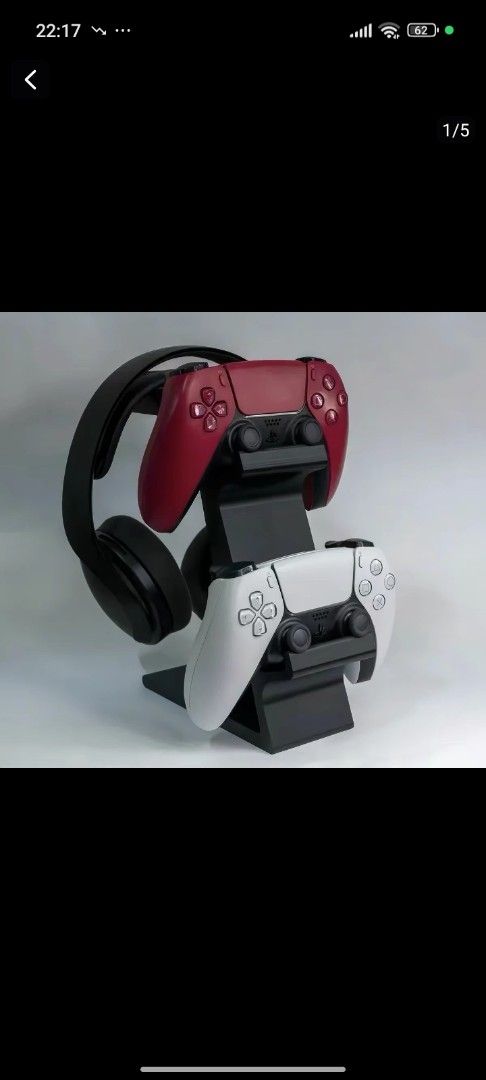 PS5 Controller and Headset Stand, Video Gaming, Gaming Accessories ...