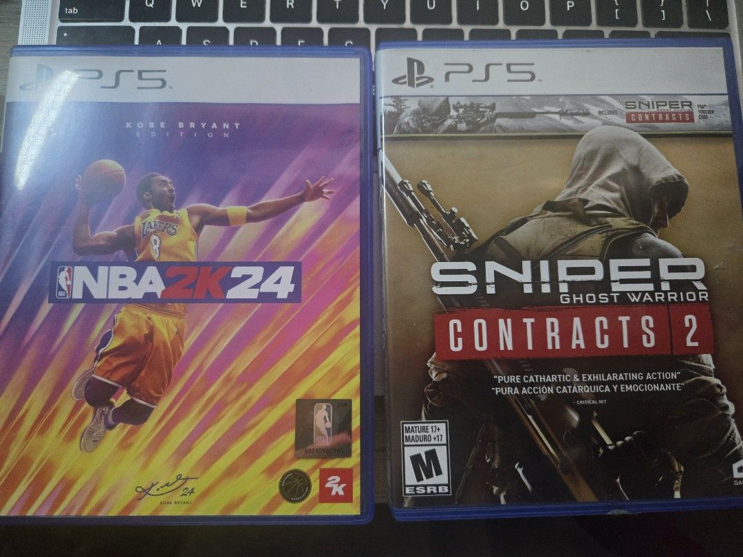 PS5 NBA 2K24 and Sniper Ghost Warrior Contracts 2 Games, Video Gaming ...