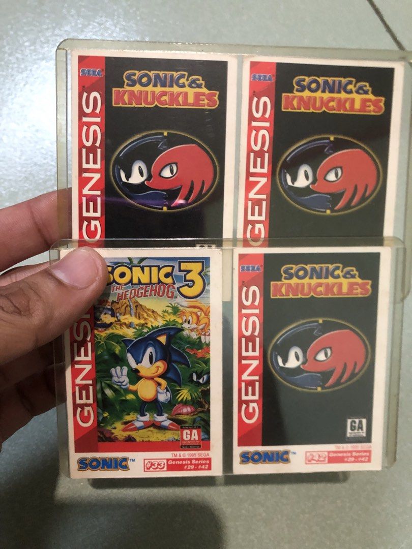 Sega genesis promotional collectible cards, Video Gaming, Video Games ...