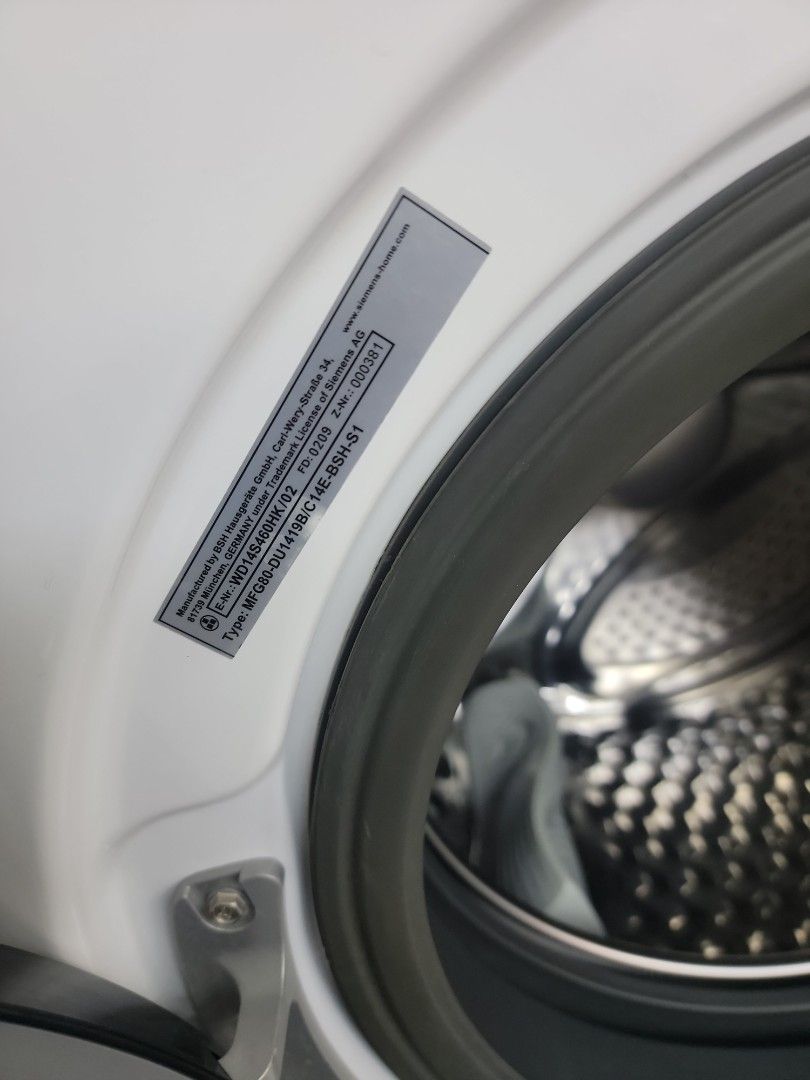Siemens washing machine 2in1, 家庭電器, 洗衣機及乾衣機 - Carousell