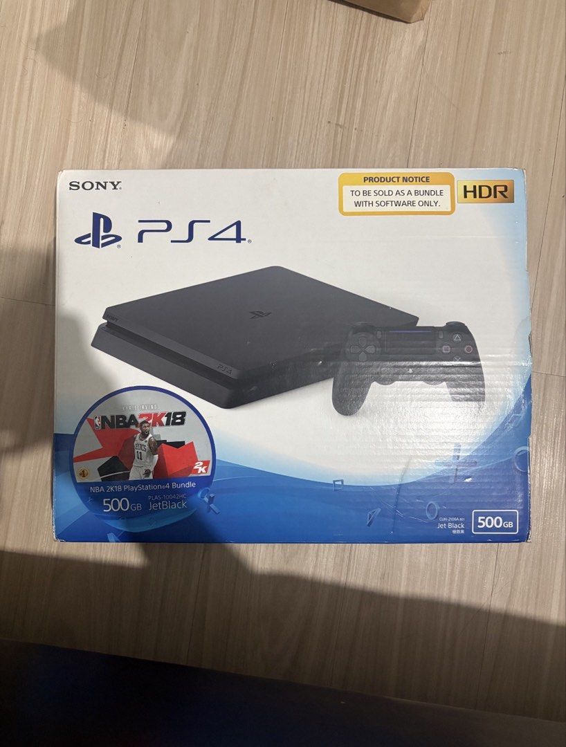 Sony PlayStation 4 (PS4) Slim Console with Games & Controllers, Video ...