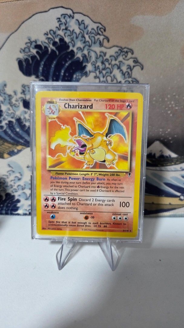 2002 Non-Holo Rare Vintage Charizard Pokemon Card, Hobbies & Toys, Toys ...