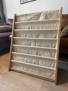 Wooden and Black 3-Tier Bookshelf, Furniture & Home Living, Furniture ...