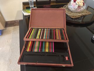 24 Colors Colored Pencils Set, Hobbies & Toys, Stationery & Craft ...