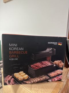 German Pool Mini Korean BBQ KQB-29E, 家庭電器, 廚房電器, 燒烤爐及火鍋鍋具 - Carousell