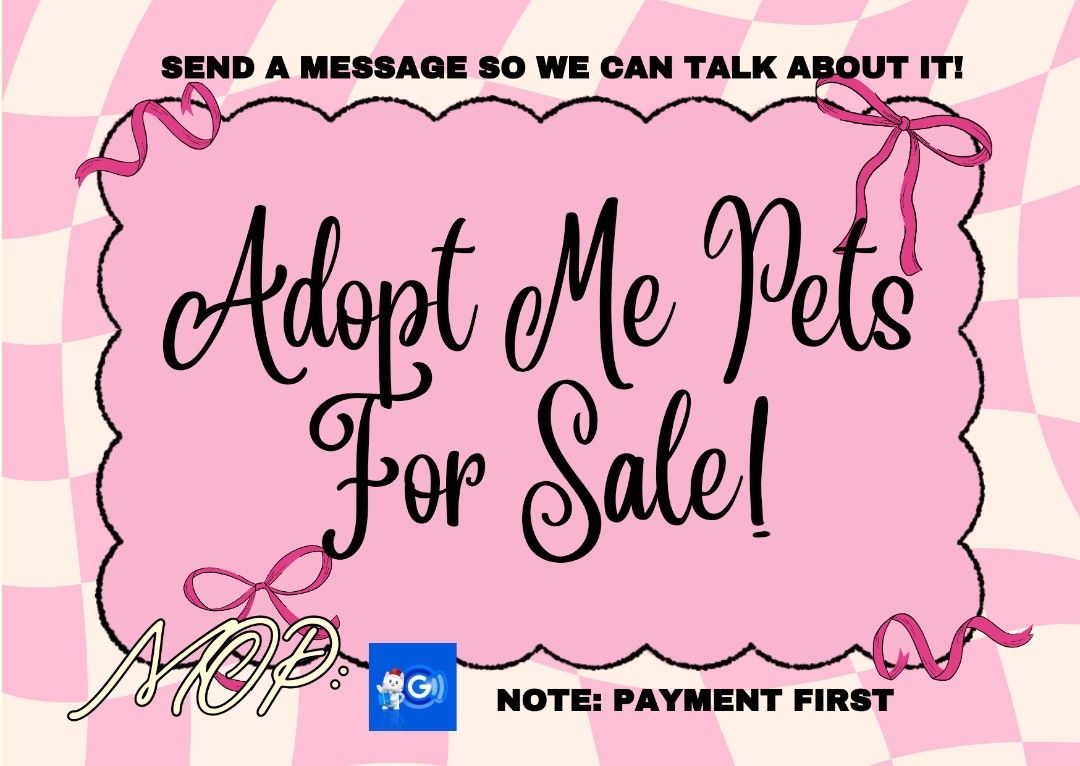 Adopt Me Pets/Pet Wears For Sale Roblox, Video Gaming, Gaming ...