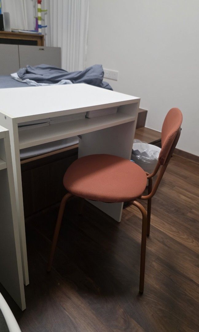 IKEA TORALD Desk & chair, Furniture & Home Living, Furniture, Tables ...