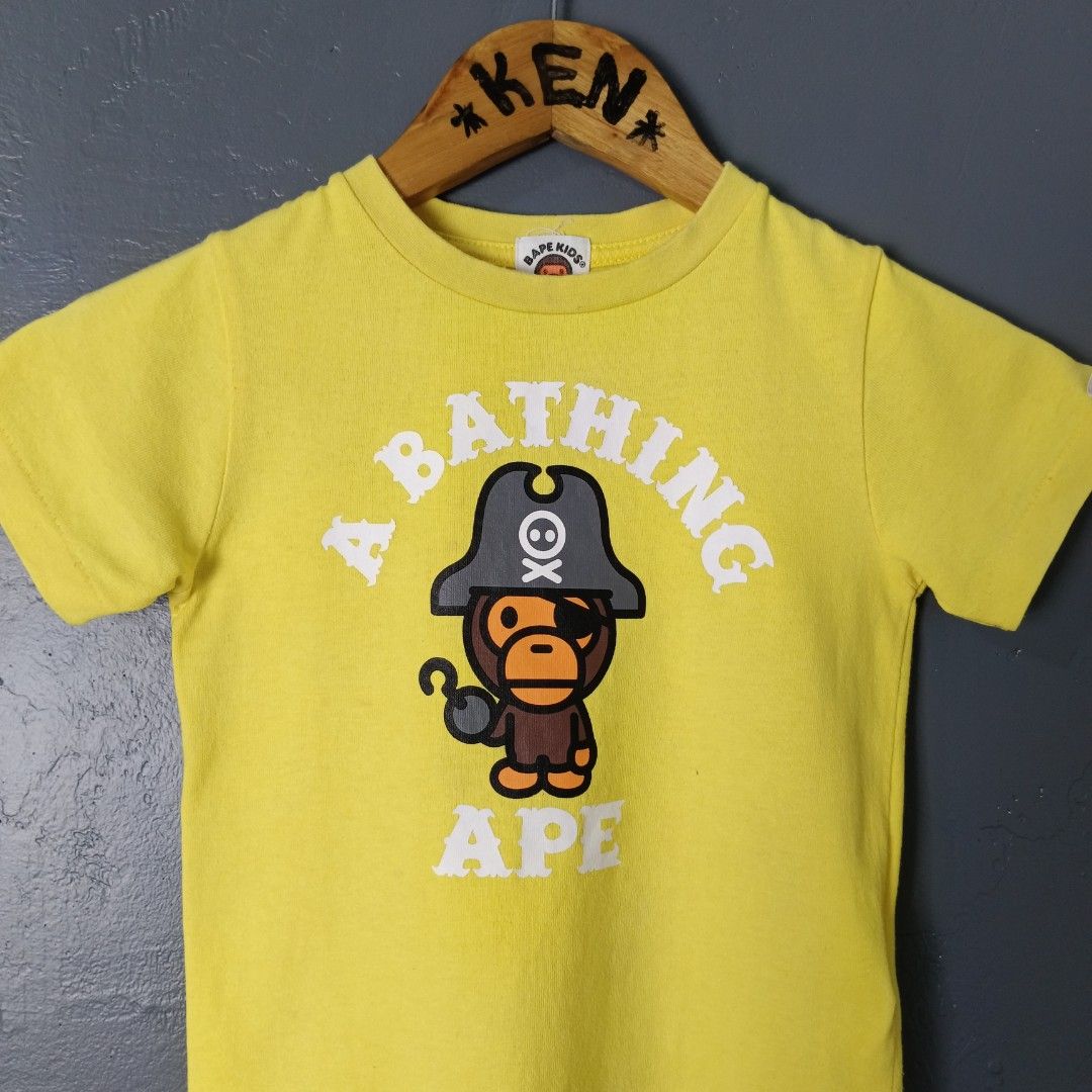 Kids - Bape - Pirates Tee, Babies & Kids, Babies & Kids Fashion on ...