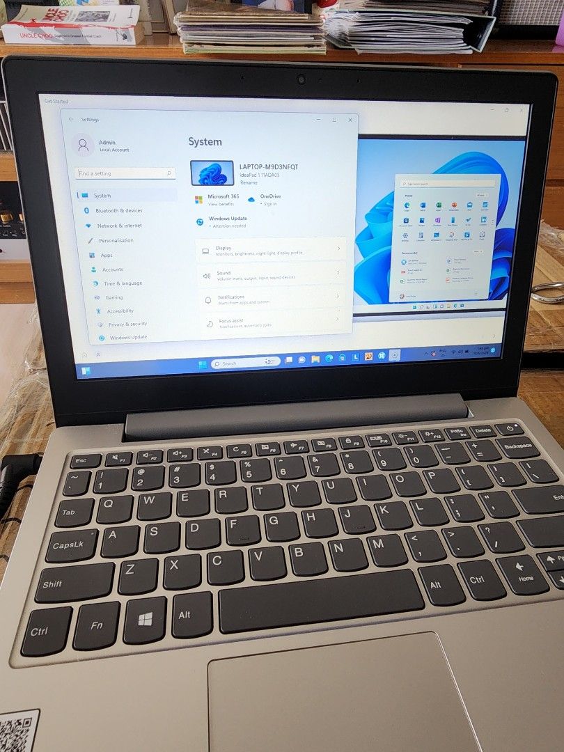 Lenovo Laptop with Windows 11, Computers & Tech, Laptops & Notebooks on ...