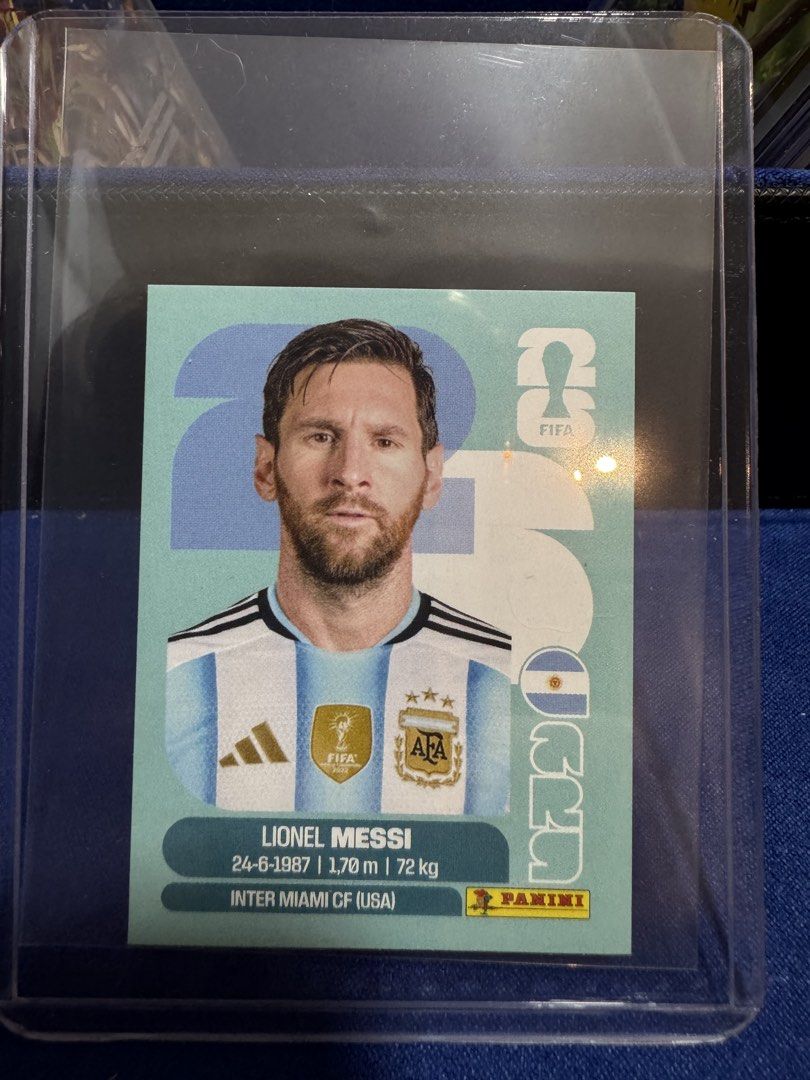 Lionel Messi FIFA World Cup 2026 Panini Sticker, Toys & Collectibles ...