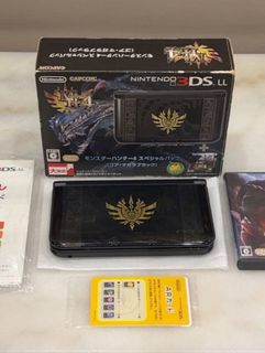 Nintendo 3DS Games: Monster Hunter, Pokemon Moon, Video Gaming, Video ...
