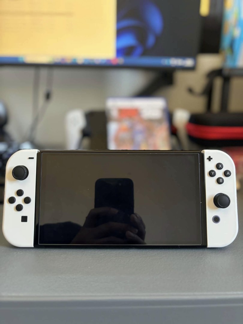 Nintendo Switch OLED White, Video Gaming, Video Game Consoles, Nintendo ...