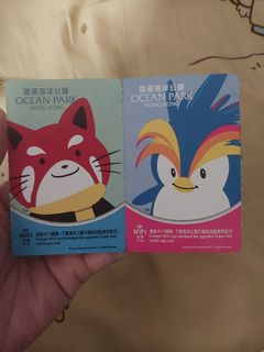 Ocean Park Water World Admission Tickets 4張海洋公園水上樂園 Hong Kong, 門票＆禮券 ...