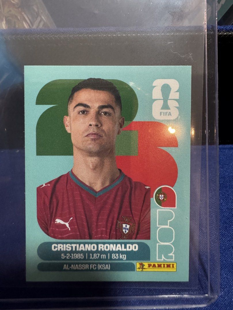 Panini FIFA World Cup 2026 Cristiano Ronaldo Sticker, Toys ...