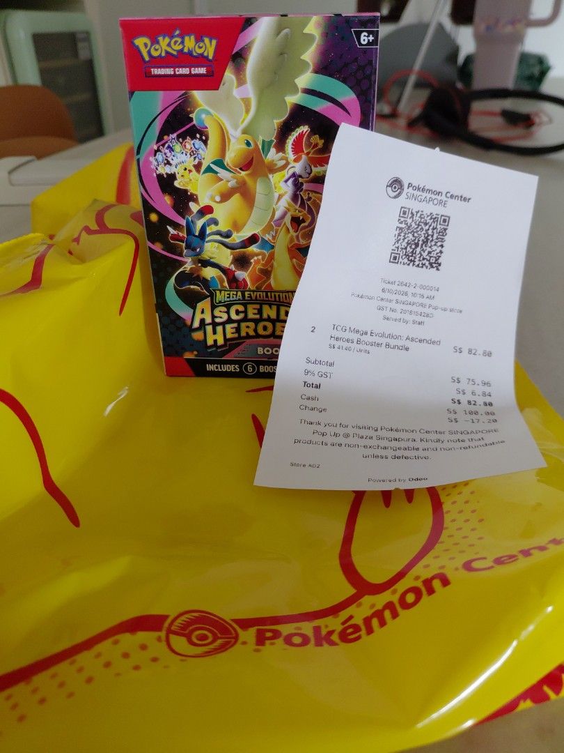 Pokemon TCG Mega Evolution Ascended Heroes Booster Bundle, Toys ...