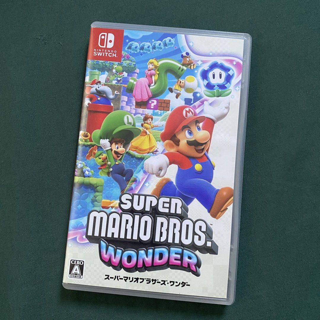 Super Mario Bros. Wonder Nintendo Switch Game (Japanese Version), Video ...