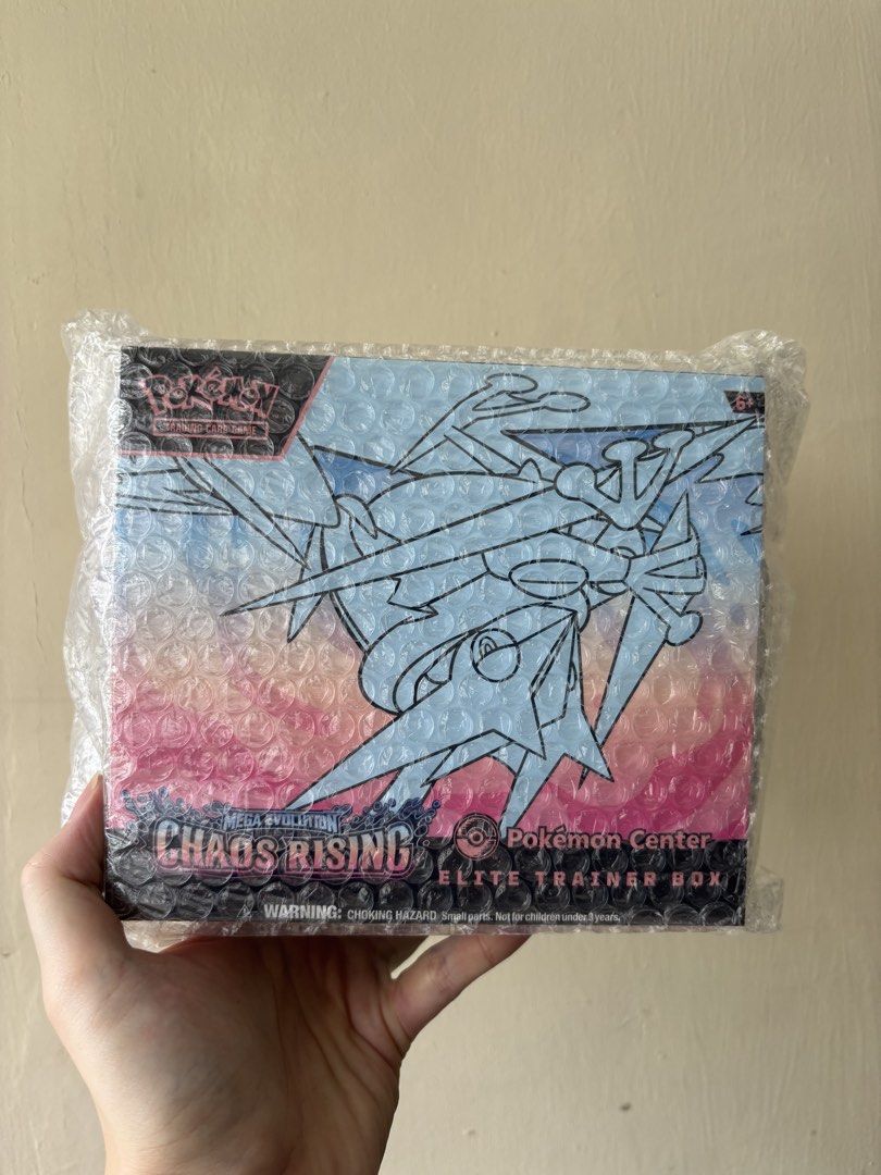 Unshrinked Pokemon TCG Chaos Rising Elite Trainer Box, Toys ...