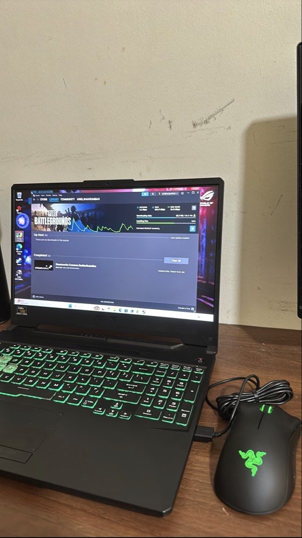 Asus TUF A15 gaming laptop with free Razer DeathAdder Essential ...