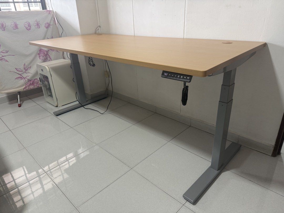 Electric Standing Desk - Adjustable Height Desk, Furniture & Home ...