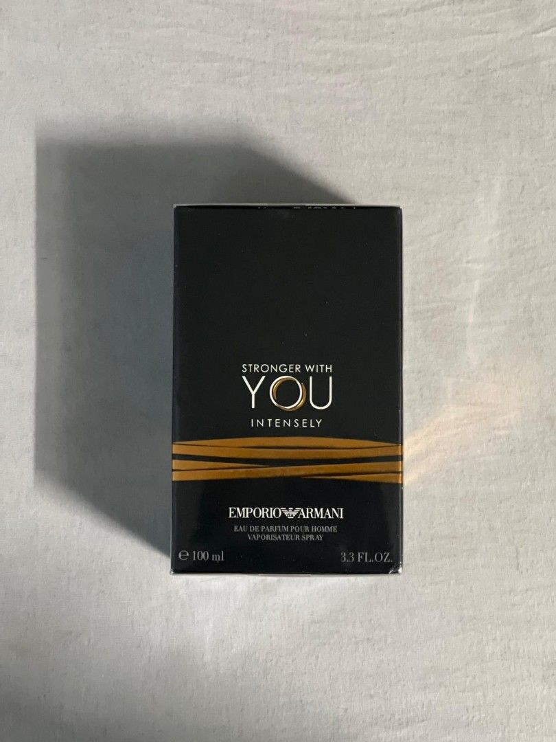 Giorgio Armani Stronger With You Intensely Eau de Parfum 100ml, Beauty ...