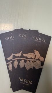 GODIVA HK$50 現金卷 包郵 Voucher - Expires 30 JUN 2027, 門票＆禮券, 現金券、兌換券、禮券 ...