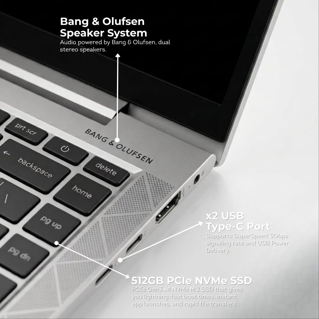 HP EliteBook 845 G8 | AMD Ryzen 7 5850U 16GB 512GB | Windows 11 Pro ...