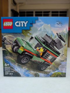 LEGO City Formula 1 Truck with RB20 & AMR24 F1 Cars 60445, Toys ...