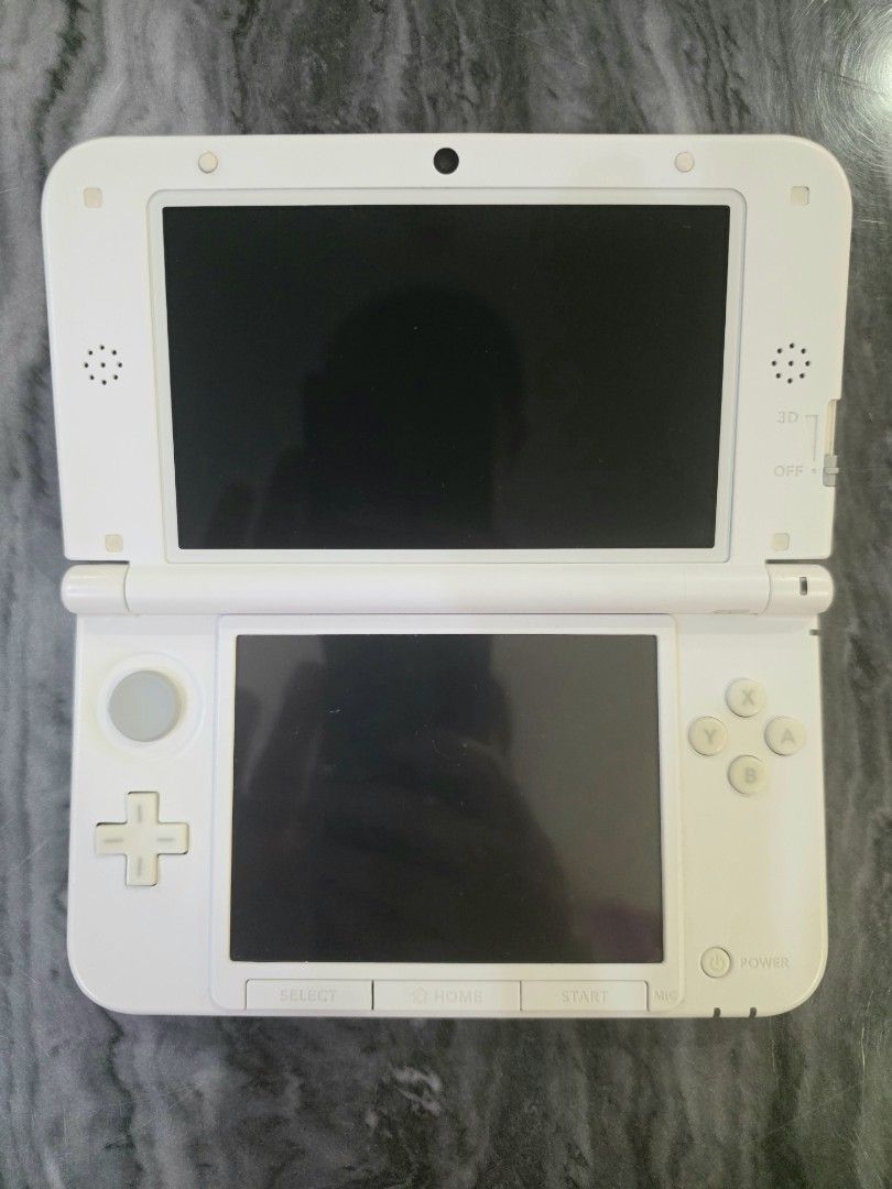Nintendo 3DS XL Mario White Limited Edition CFW Installed 16GB Full of ...