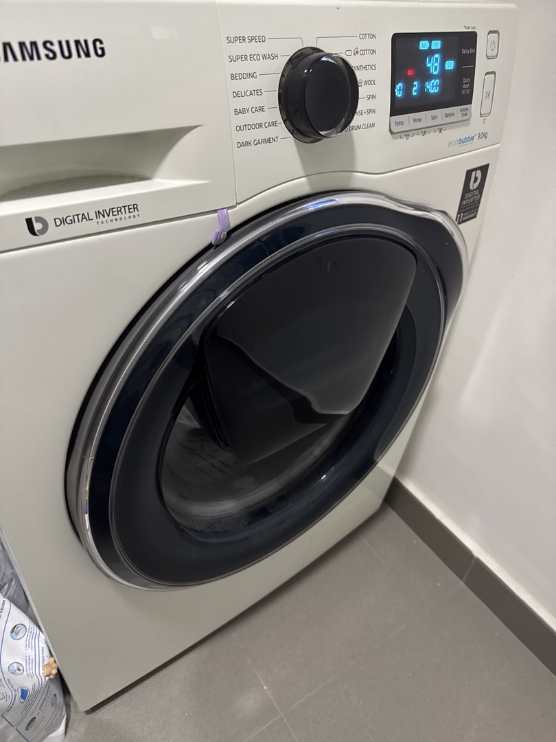 Samsung Eco Bubble Washing Machine, TV & Home Appliances, Washing ...