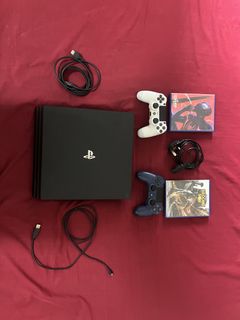 Sony PlayStation 5 Pro Console with Controllers and Original game ...