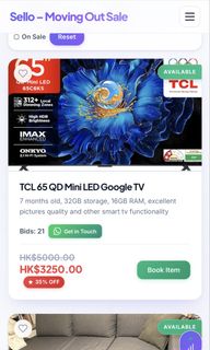 TCL 55吋 C7K Premium QD-Mini LED Google TV電視 55” smart , 家庭電器, 電視 & 其他娛樂 ...