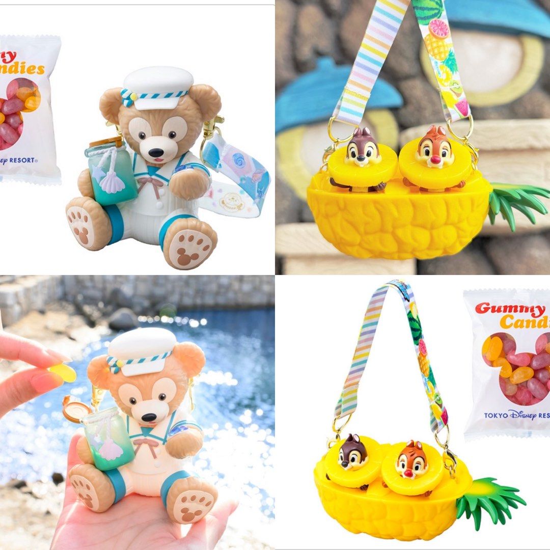 Tokyo Disneyland DisneySea candy case Duffy, Chip & Dale, Toys ...