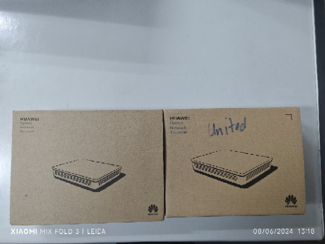 2x Huawei Optical Network Terminal Boxes, Computers & Tech, Parts ...
