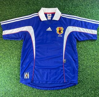 ADIDAS Japan 18/19 Home Pre-Match Jersey (Size L) 日本 訓練 練習 球衣 波衫, 男裝 ...