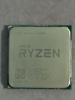 AMD Ryzen 5 3400G Processor, Computers & Tech, Parts & Accessories ...