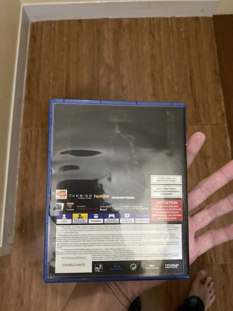 Dark Souls III PS4 Game Disc, Video Gaming, Video Games, PlayStation on ...