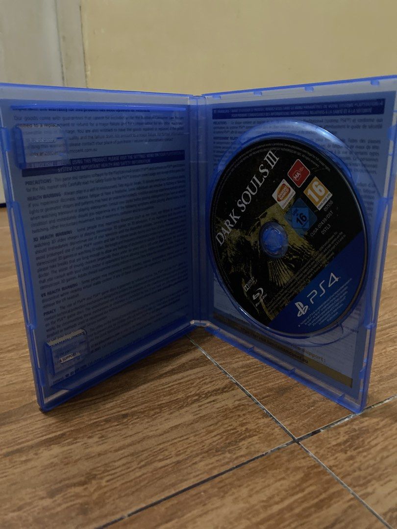 Dark Souls III PS4 Game Disc, Video Gaming, Video Games, PlayStation on ...