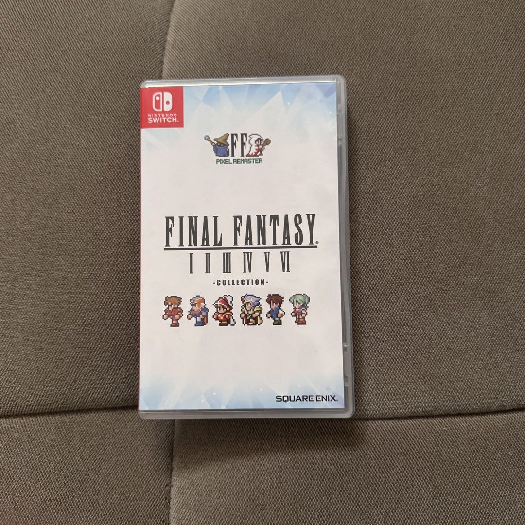 Final Fantasy I-VI Pixel Remaster Collection Nintendo Switch, Video ...