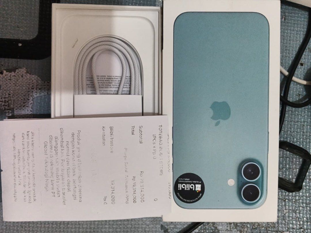Iphone 16 plus 256GB ex Blibli, Telepon Seluler & Tablet, iPhone ...