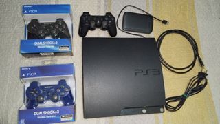 Sony PlayStation 2 Console with 2 Controllers and Games, Video Gaming ...