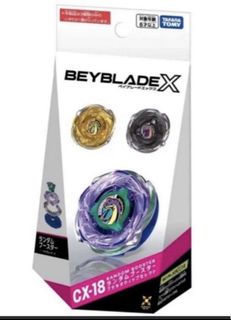 Takara Tomy Beyblade X Hack Viking 4-550 and Circle Ghost 4-60LR 爆旋陀螺 ...