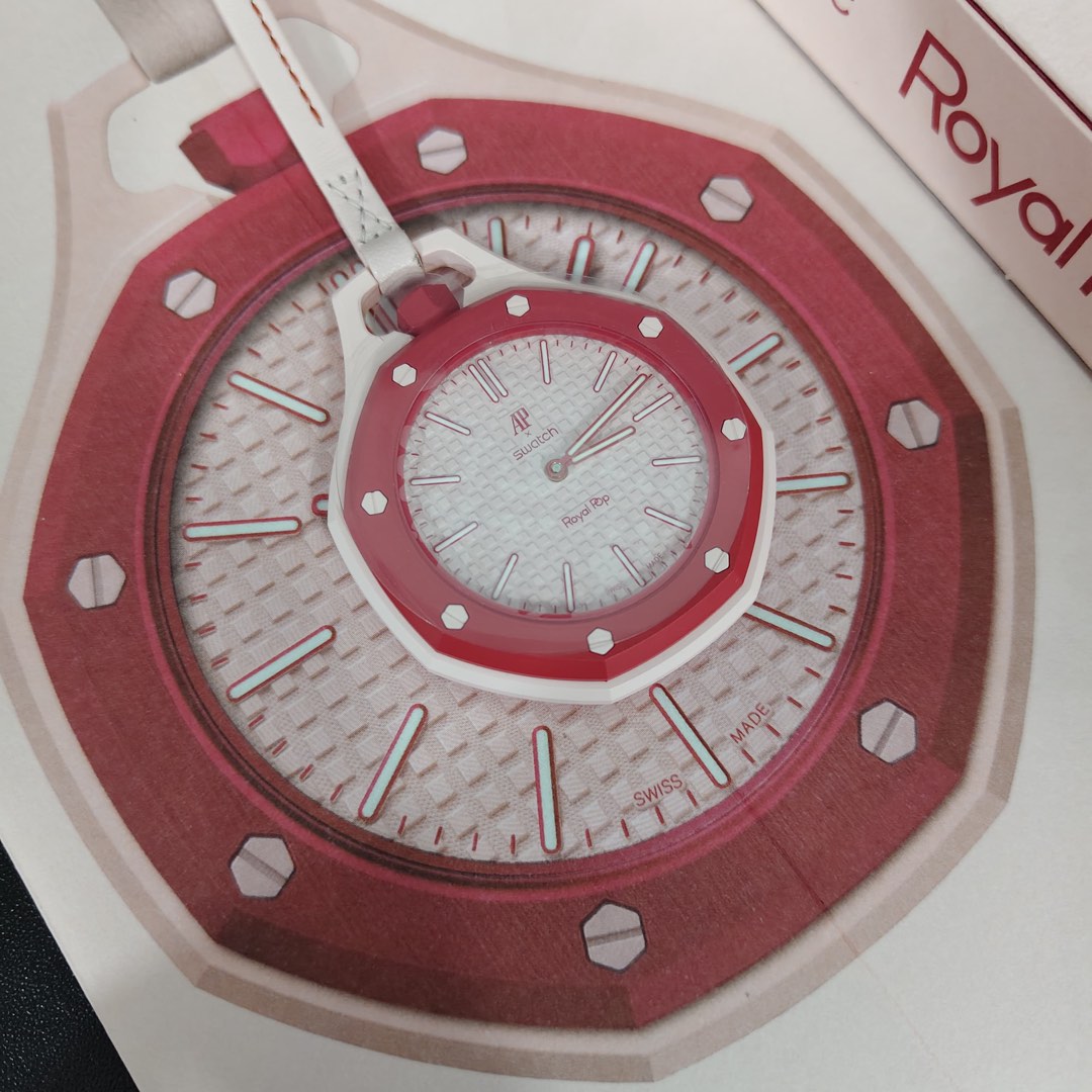 Audemars Piguet X Swatch Royal Pop Manual Winding Otto Rosso 40mm 2026 ...