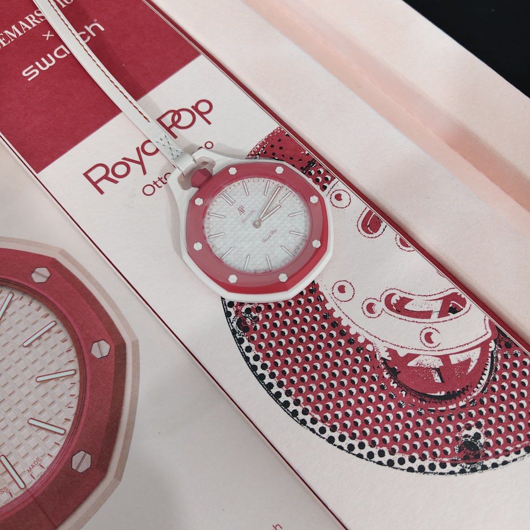 Audemars Piguet X Swatch Royal Pop Manual Winding Otto Rosso 40mm 2026 ...